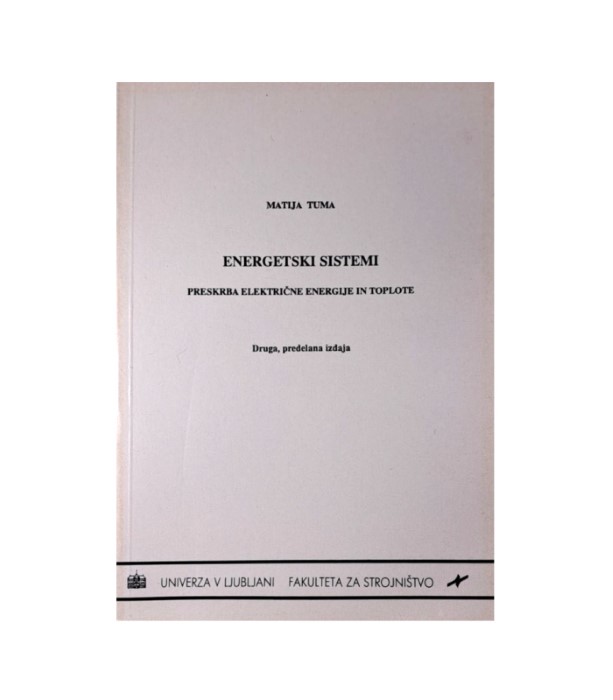 Energetski sistemi - Matija Tuma - Knjigarna in antikvariat