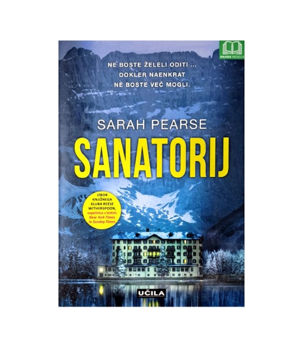 Sanatorij - Sarah Pearse - Knjigarna in antikvariat